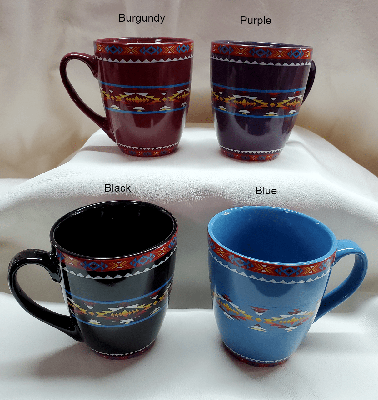 Coffee Mug - Southwest Design - Assorted Colors