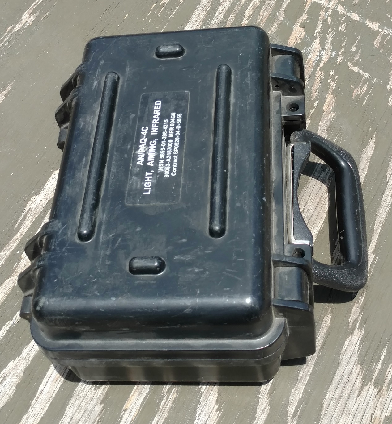 Pelican Hand Case AN/PAQ-4C