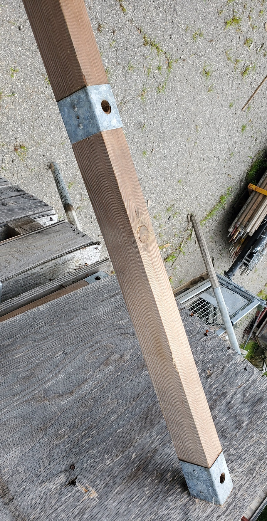 WW 2 Tent Wood Ridge Beam