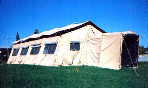 Temper tent, expandable modular