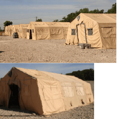 Temper tent, expandable modular