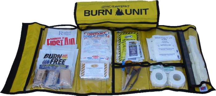 43 Piece Burn Unit | Homefront Emergency