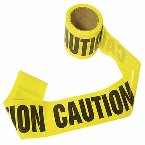 Barricade "Caution" Tape - 300' | Homefront Emergency
