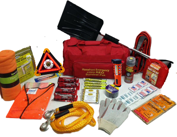 CODE RED Snow Winter Survival Kit for the road | Homefront Emergency