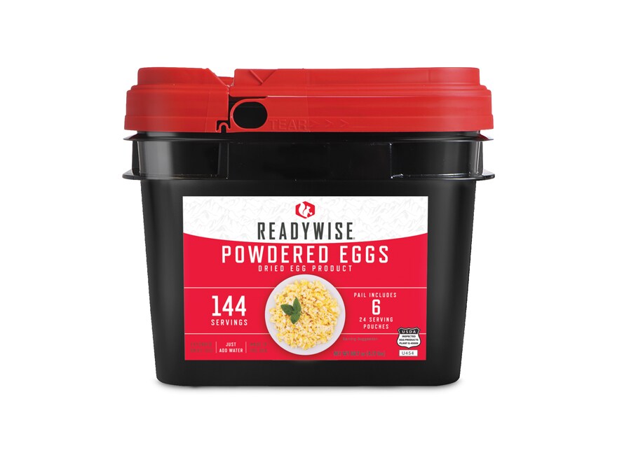 ReadyWise Freeze Dried Powdered Eggs 144 Servings | Homefront Emergency