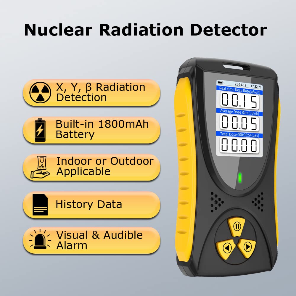 Measure Radioactivity near you with a Digital Nuclear Radiation ...