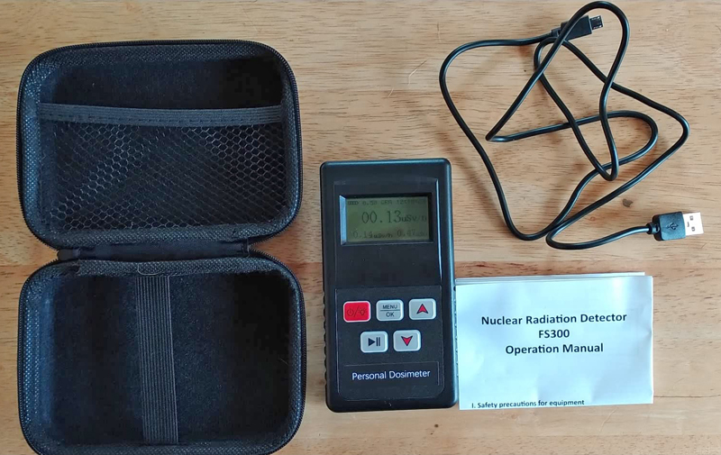 Our NEW Geiger Counter Nuclear Radiation Detector Dosimeter and Monitor ...
