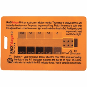 RADTriage50 Military Grade Instant Radiation Alert Detector Fits in ...