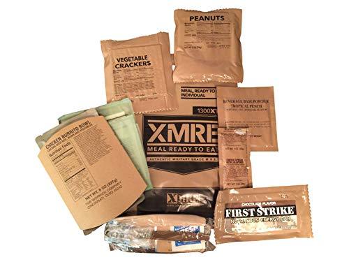 XMRE 1300XT Meal Kit, Case of 12 Meals w/Heater Military Grade