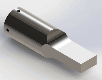 Ultrasonic Horn Rectangular 2 3/4" Long x 1 1/4" Wide | Sharpertek USA