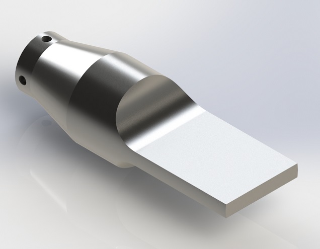 Ultrasonic Horn Rectangular 5" Long x 2" Wide | Sharpertek USA