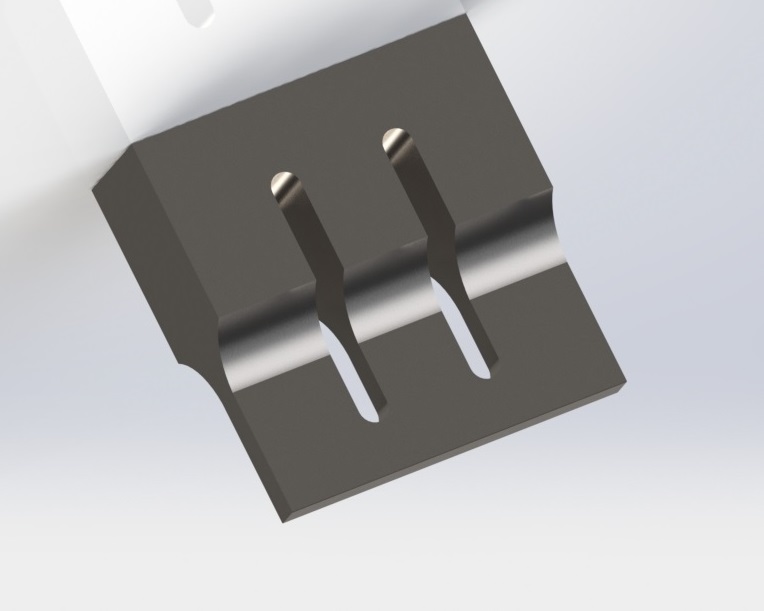 Ultrasonic Horn Rectangular 6 1/2" Long x 1 1/2" Wide | Sharpertek USA