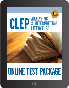 CLEP® Analyzing and Interpreting Literature Online Test Package