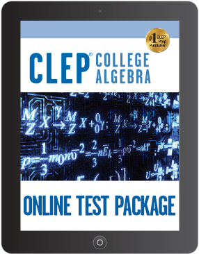 CLEP® College Algebra Online Test Package