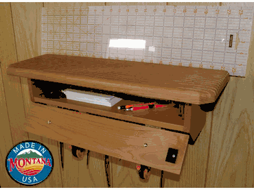 QUILTING RULER HOLDER, WALL MOUNTED