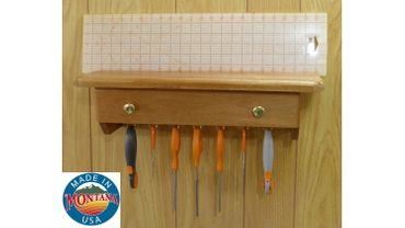QUILTING RULER HOLDER, WALL MOUNTED