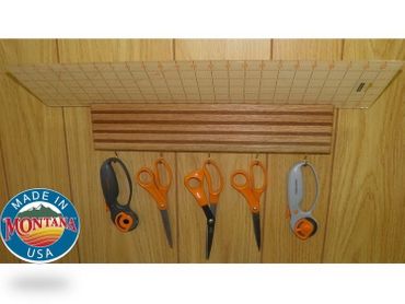 QUILTING RULER HOLDER, WALL MOUNTED
