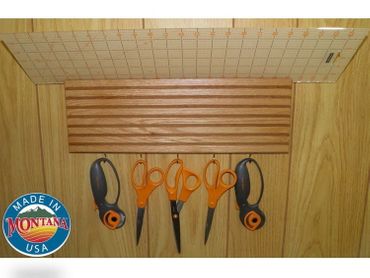 QUILTING RULER HOLDER, WALL MOUNTED