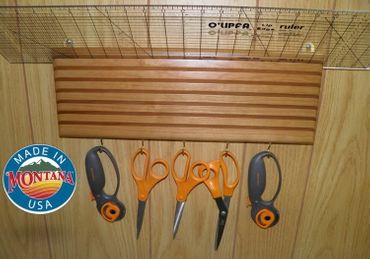 QUILTING RULER HOLDER, WALL MOUNTED