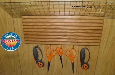QUILTING RULER HOLDER, WALL MOUNTED