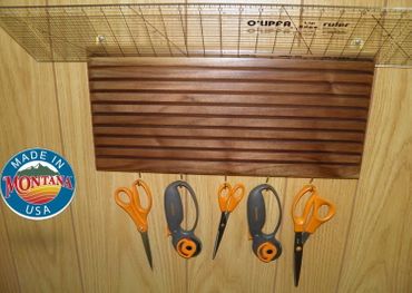 QUILTING RULER HOLDER, WALL MOUNTED