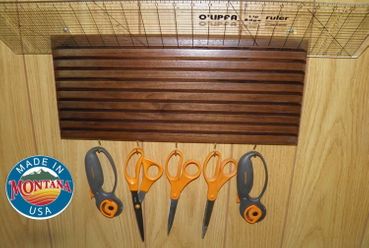 QUILTING RULER HOLDER, WALL MOUNTED