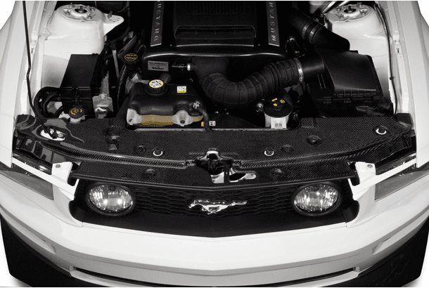 05-09 Mustang Carbon Fiber Radiator Cover|Cervini's