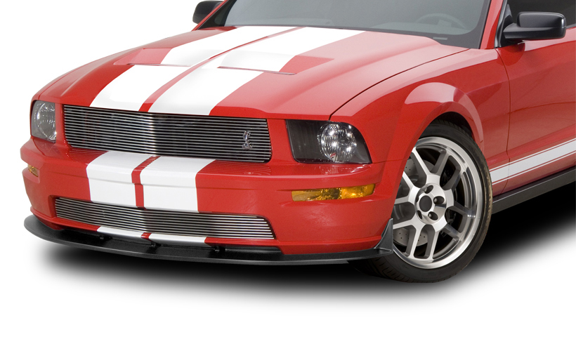 Mustang Upper Billet Grille with Cobra Emblem|Cervini's