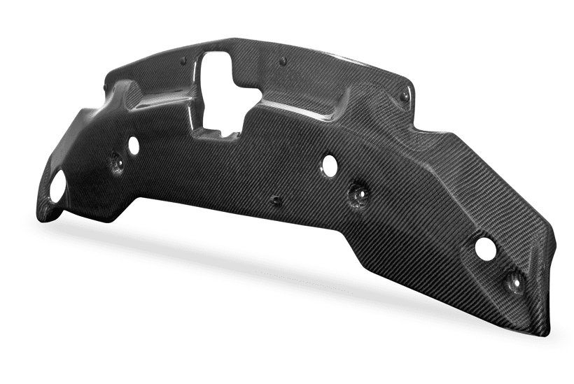 Carbon Fiber Radiator Cover for 2010-2012 Mustang - Cervinis