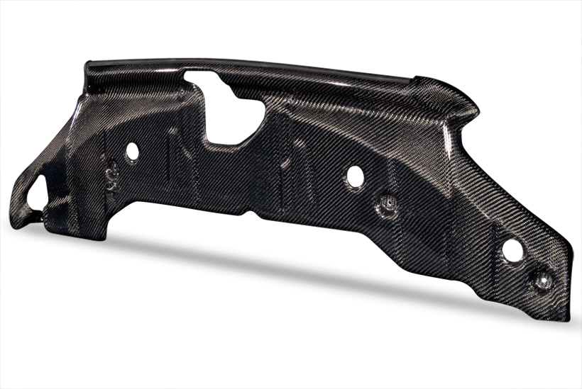 Mustang Carbon Fiber, 13-14 Radiator Cover - Cervini's