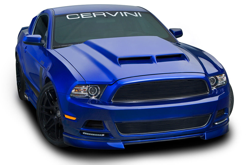 13-14 Mustang Ram Air Hood|Cervini's