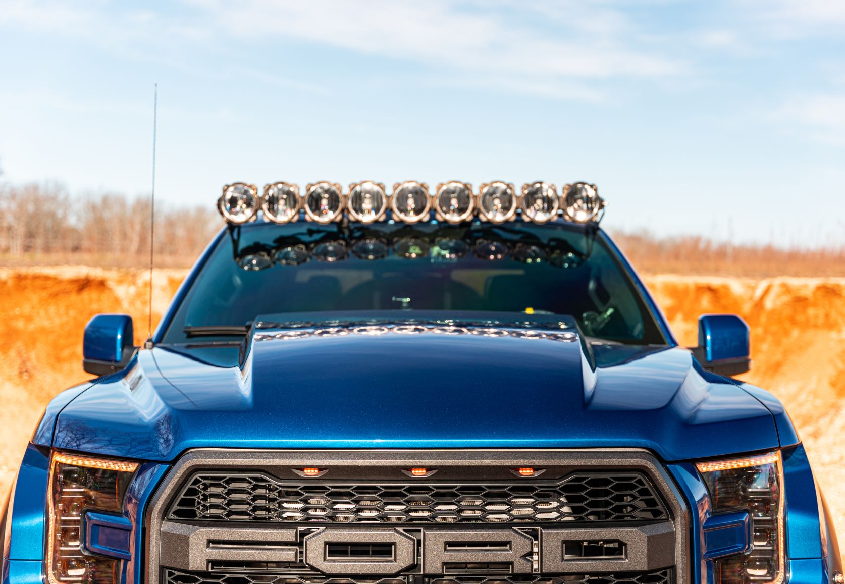 17-20 Raptor 4in Cowl Hood