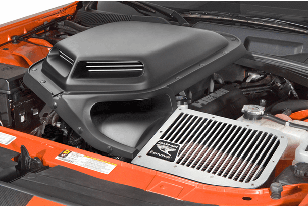 2008-2023 Challenger R/T & SRT8 Shaker Hood Kit - Matte Black Scoop