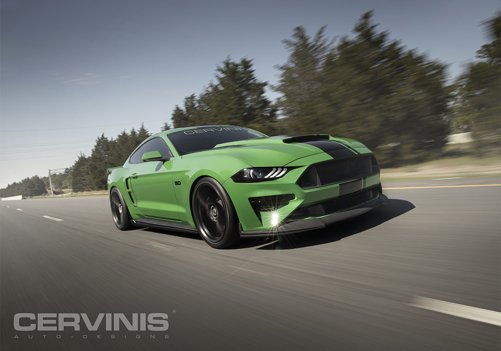 Mustang Stalker Hood, 18-19 Mustang Stalker Hood - Cervinis