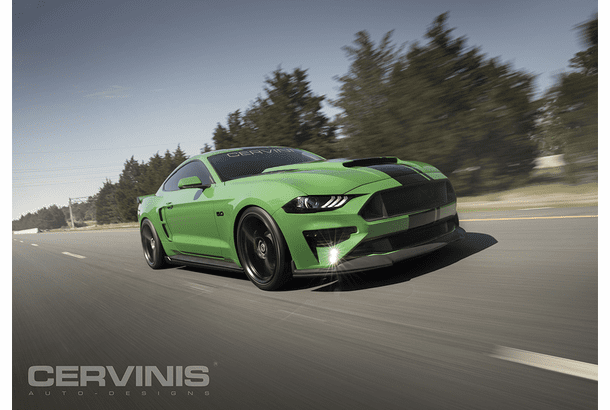 Mustang Stalker Hood, 18-19 Mustang Stalker Hood - Cervinis