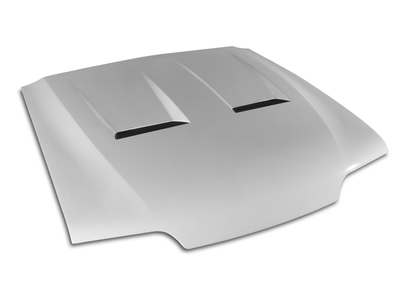 87-93 Mustang Heat Extractor Hood|Cervini's Auto Designs