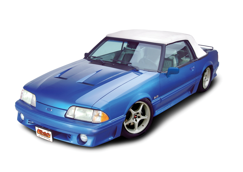 87-93 Mustang Heat Extractor Hood|Cervini's Auto Designs