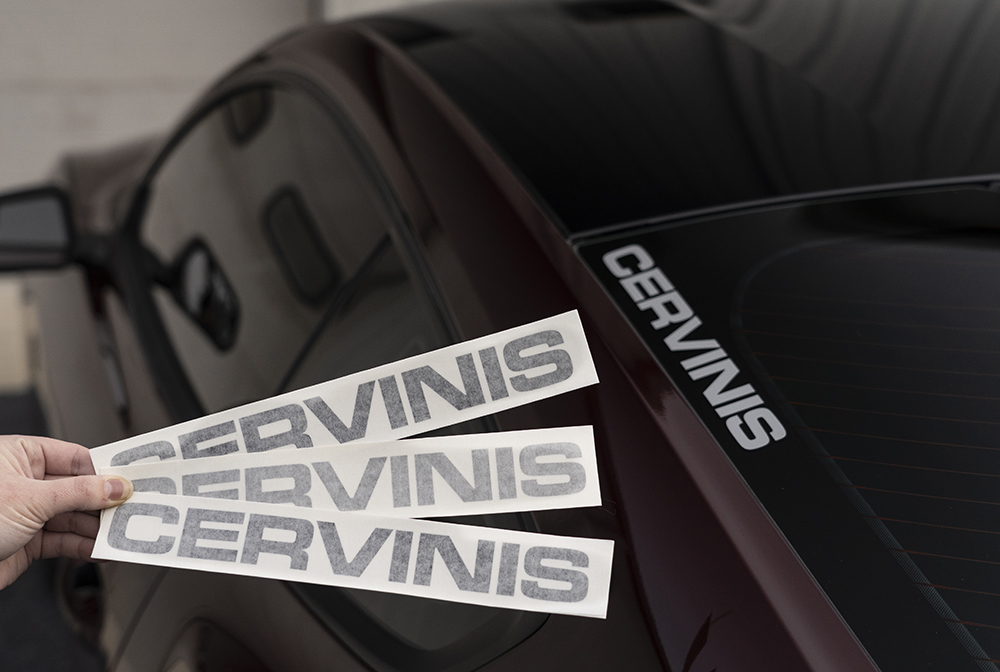 Cervinis 10" Decal