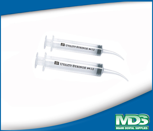 Irrigation Syringe Utility Curved 12cc 50/Bx