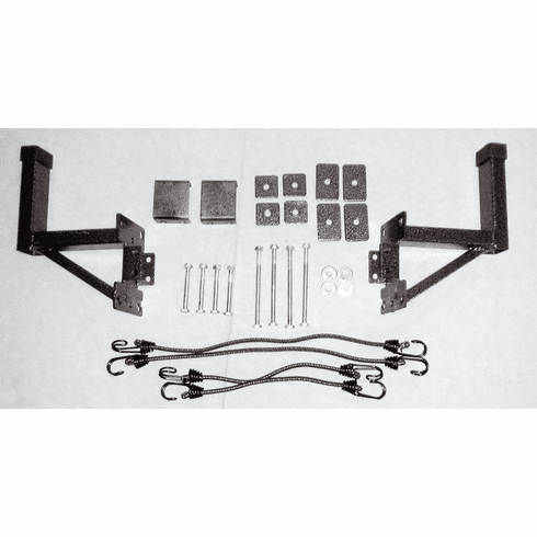 Open Trailer Side Wall Ladder Rack by Pack'em Racks