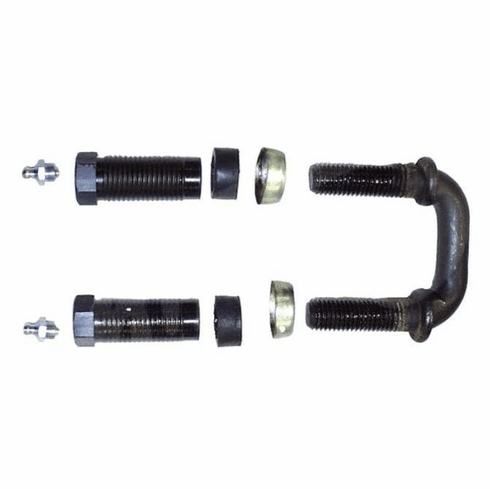 CJP 802062 Shackle kit, right front or left rear, greaseable, fits 1945 ...