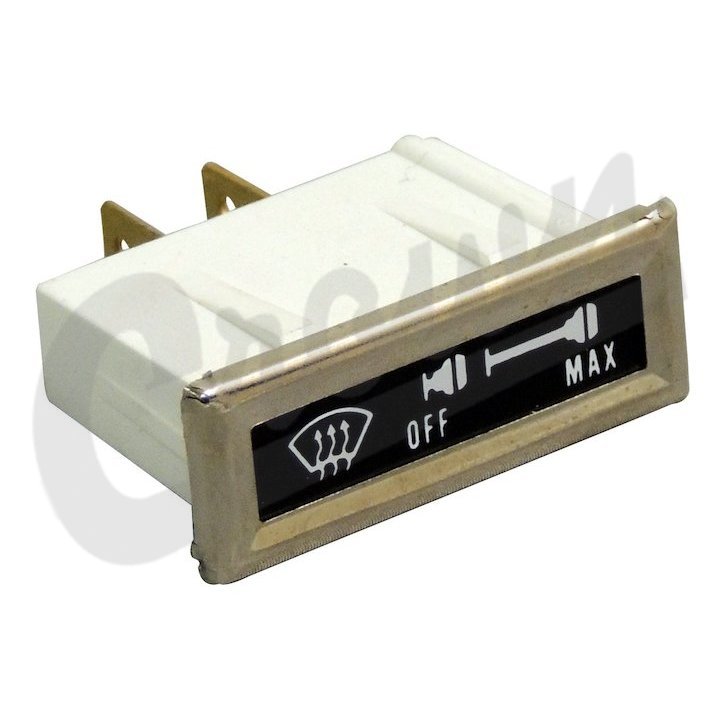 5752817 Defroster Indicator Lamp, fits 1976-1986 Jeep CJ-5, CJ-7 & CJ-8 ...