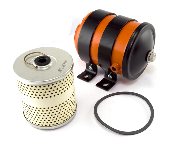 OMIX 808042 Oil filter canister, includes filter c-3 small civilian ...