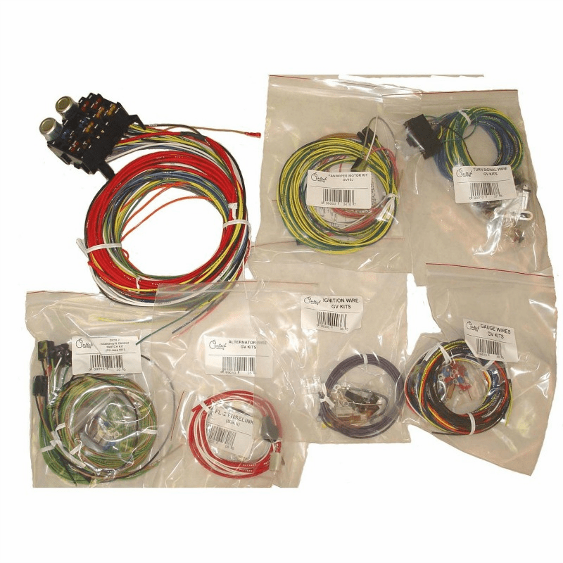 Jeep Wiring Harness Kits for Jeep CJ-2A, CJ-3A, CJ-3B, CJ-5 and CJ-7