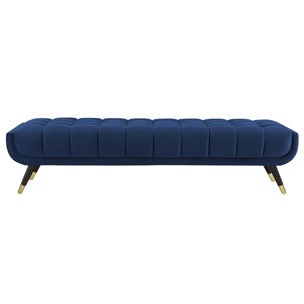 Adept Upholstered Velvet Bench- Modern In Designs