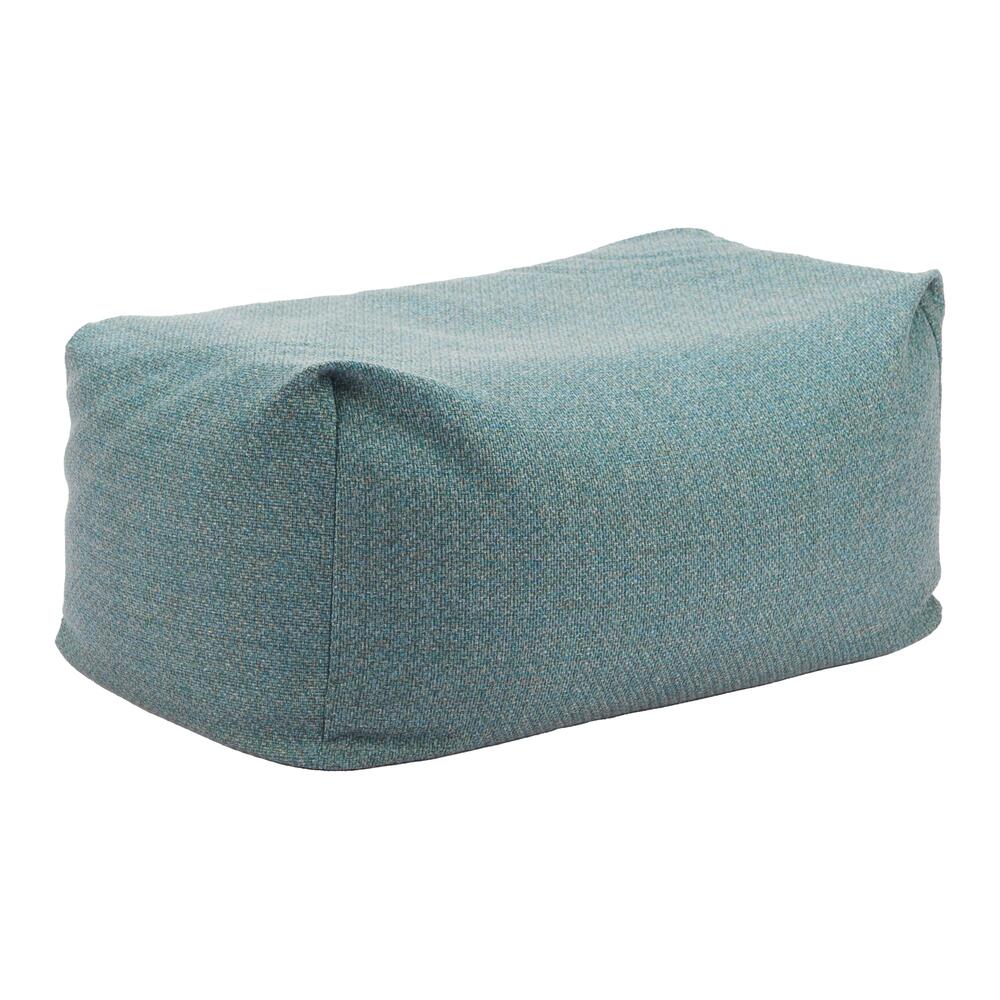 Aroz Ottoman in Green - Modern In Designs