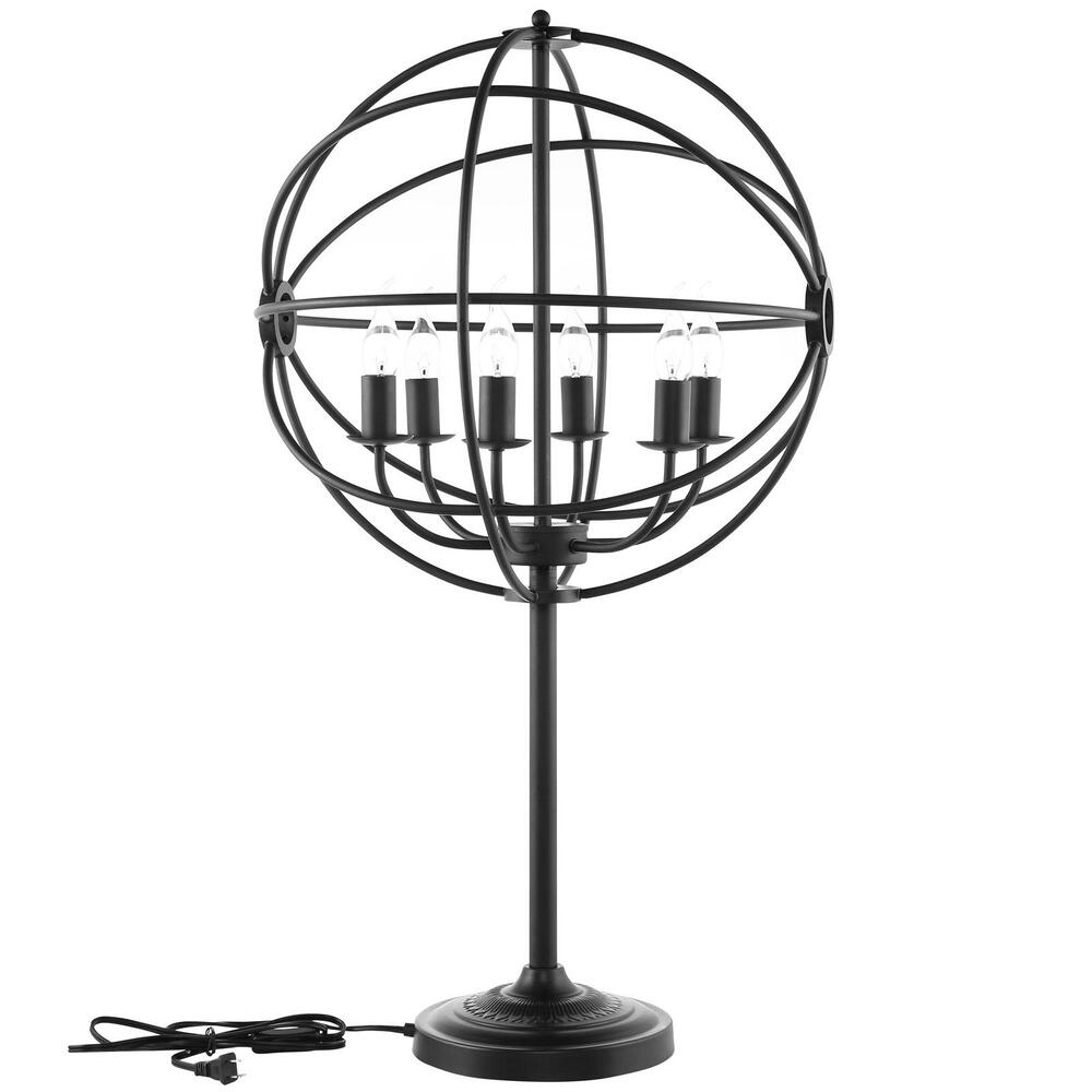 Atom Table Lamp in Black - Modern In Designs