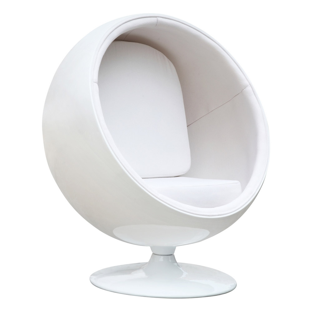 Ball Fiberglass Chair - Modern In Designs