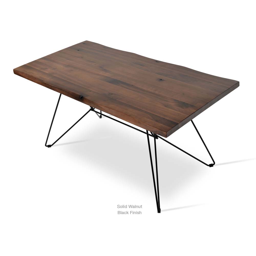 Billiani Table Black Finish Base - Modern In Designs
