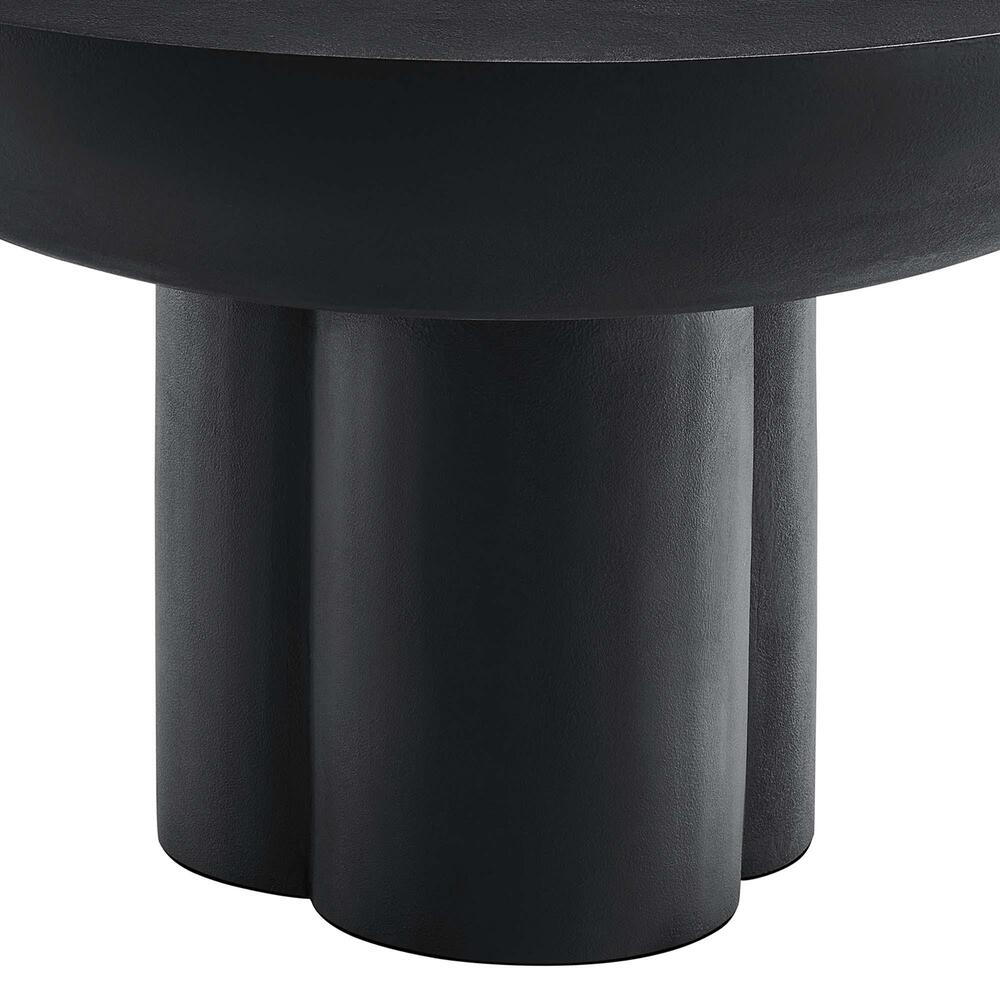 Caspian Round Concrete Coffee Table - Modern In Designs